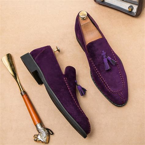 Mocassins à Glands En Daim Style Vintage • Mon Mocassin