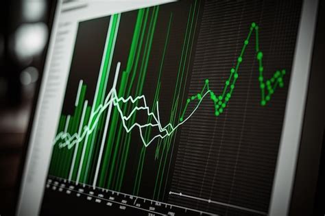 premium photo green analysis digital analytics data visualization