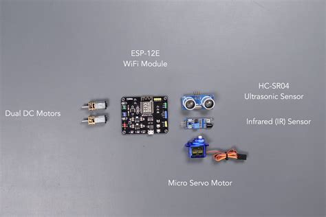 Dc Motor And Servo Motor Control Via Web Server Esp8266 Get