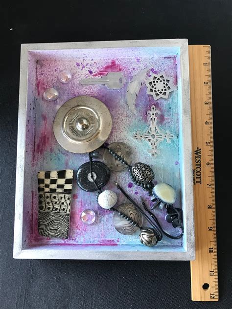Mixed Media Shadow Box Collage Etsy