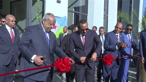 Le président Guelleh inaugure le nouveau siège de lambassade de