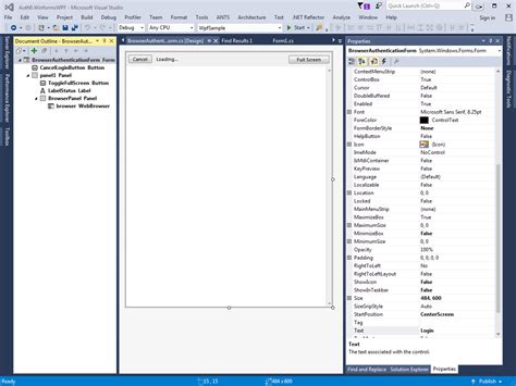 How To Resize The Auth0 Login Window In A C Wpf App Stack Overflow