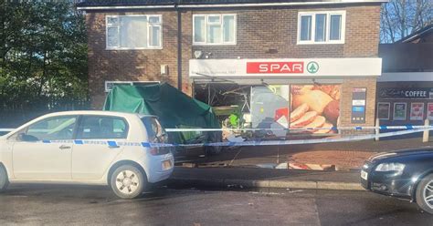 Jcb Ram Raid On Cash Machine Leaves Spar Shop Damaged Lincolnshire Live