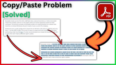 Pdf Text Copy Paste Problem [solved] Full Guide Youtube
