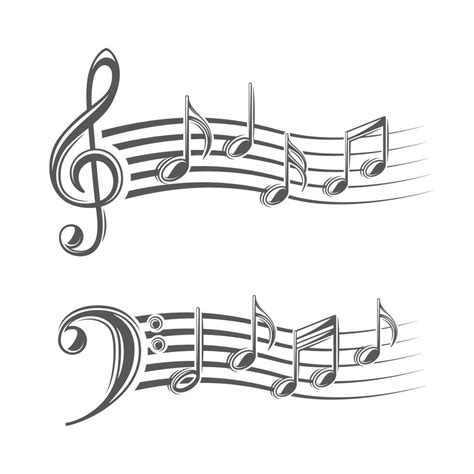 Music Notes Vintage 42391207 Vector Art At Vecteezy