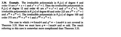 construction of irreducible polynomials over finite fields