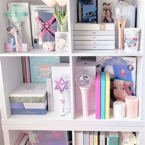 Kpop Shelf Collection In 2024 Pretty Room Cozy Room Decor Kpop