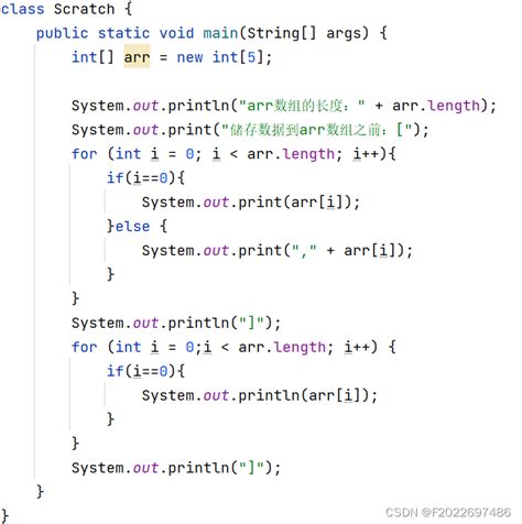 Java数组详解：一维数组的声明、初始化与使用 Csdn博客