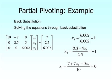 Gaussian Elimination Ppt Download
