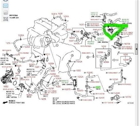 20 22 Corolla 20l Coolant Flow Control Valve Genuine Toyota No1 Ebay