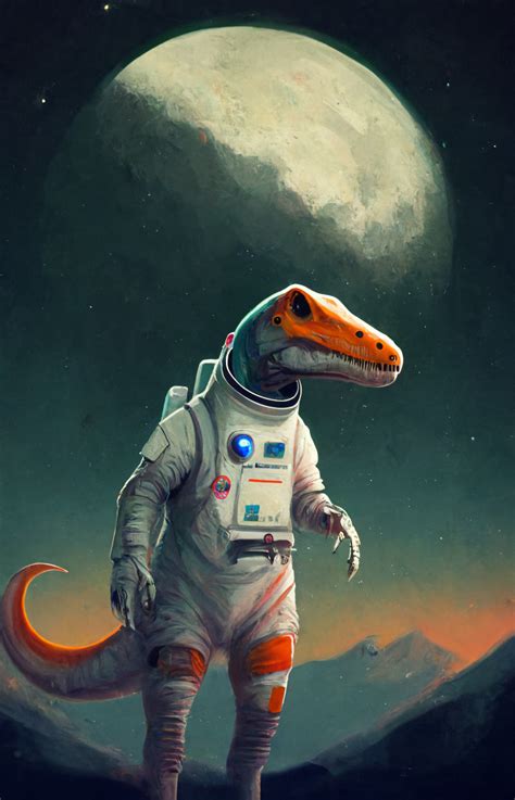 Astronaut Velociraptor
