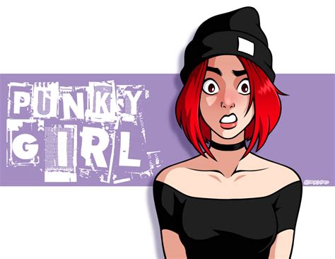 Punky Girl By Darthguyford On Newgrounds