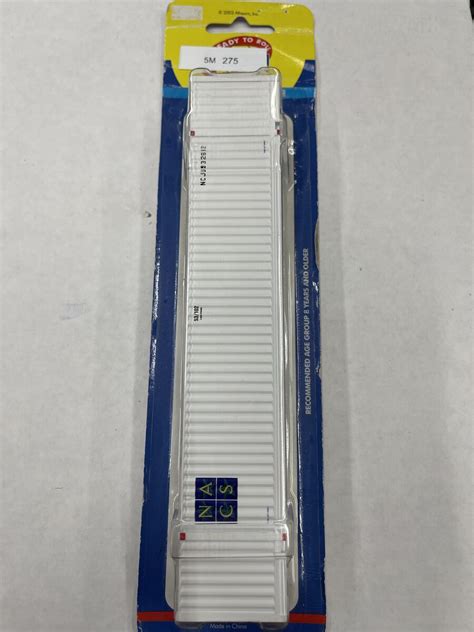 Athearn 2695 Ho Scale Nacs 53 Jindo Dry Box Container Trainz