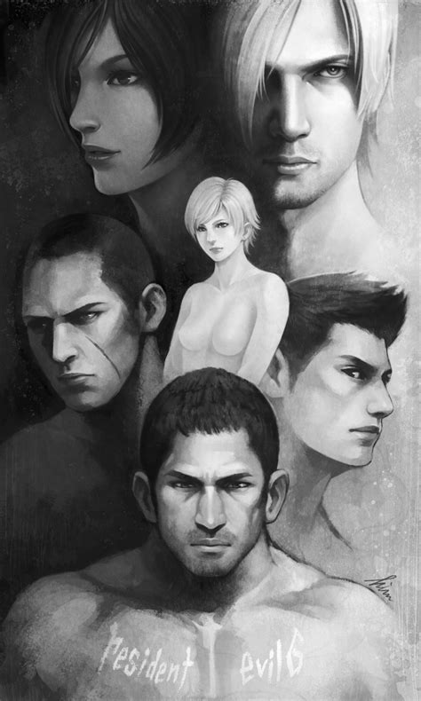 Himura Him La Ada Wong Chris Redfield Jake Muller Leon S Kennedy Piers Nivans Sherry