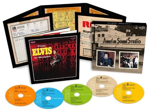 Elvis Presley American Sound Sessions 1969 FTD 5 Cd S RockArt Shop