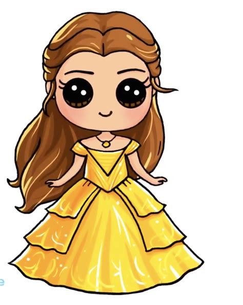Kawaii Girl Drawings Cute Disney Drawings Disney Prin
