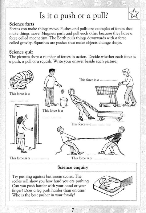 Forces Printable Science Carol Vordermans Homework Help Dorling