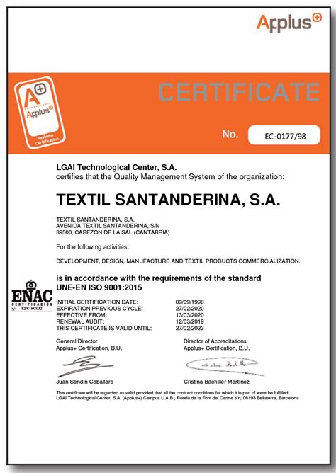 Certificates Upcycled Plastics