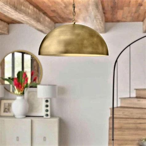 Nomadic Wanderlust Brass Dome Light Art Toubkal