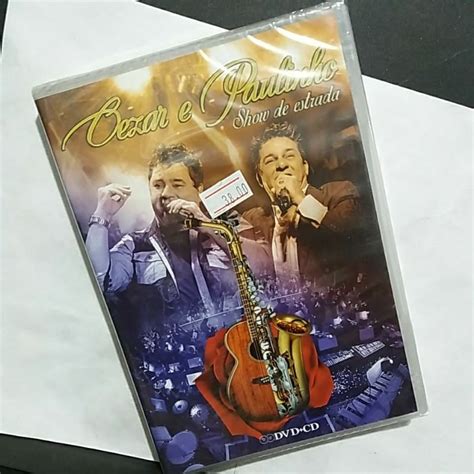 DVD CEZAR PAULINHO DVD E CD Shopee Brasil