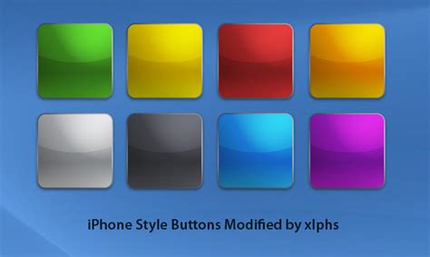 IPhone Style Buttons Modified By Xlphs On DeviantArt