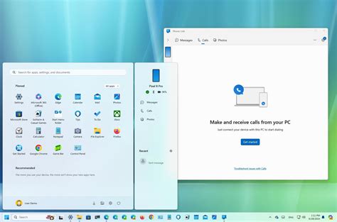Windows 11s New Start Menu Sidebar For Phone Link Is Unnecessary And Only Adds More Clutter