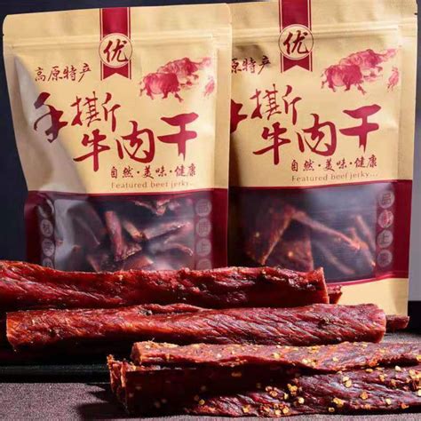 Sichuan Yak Beef Jerky Inner Mongolia Flavor Yak Beef Spicy Snacks
