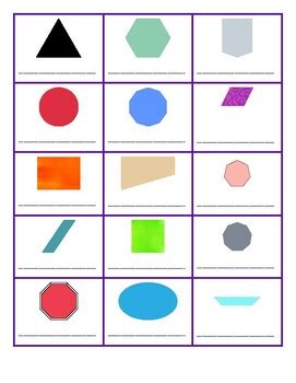 D Shapes Flashcards And Quiz By Shannon Pease TPT