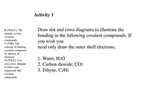 Covalent Bonding Igcse Chemistry Topic 4 Pptx