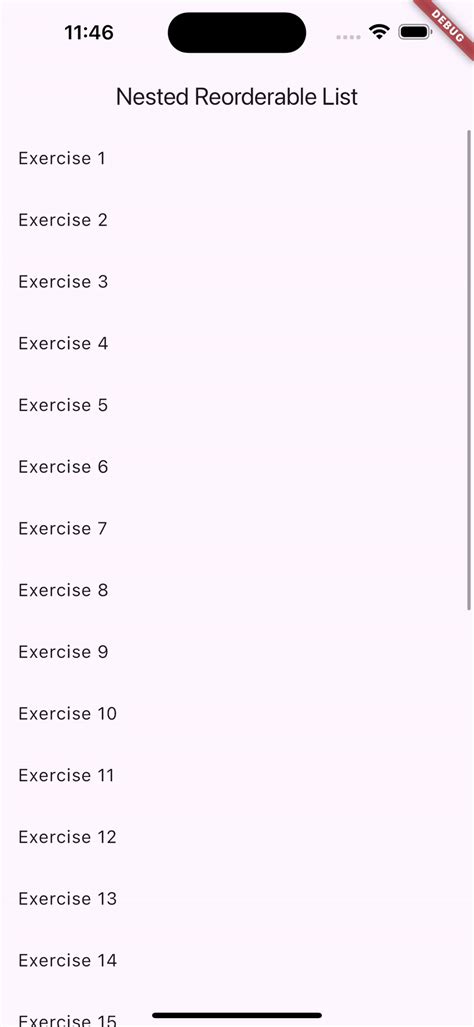 creating nested reorderable lists with custom scrolling in flutter