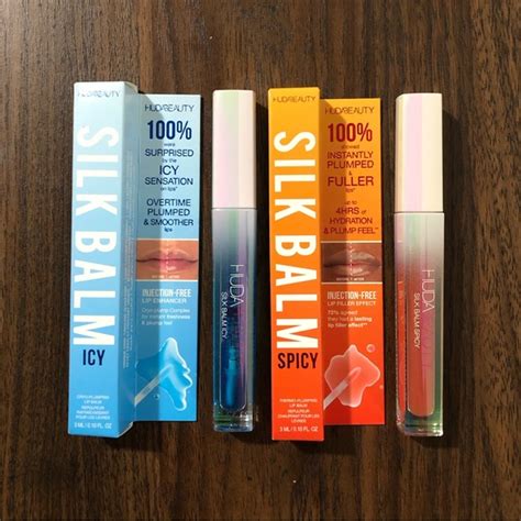 Huda Beauty Makeup Huda Beauty Silk Balm Plumping Lip Balm Combo