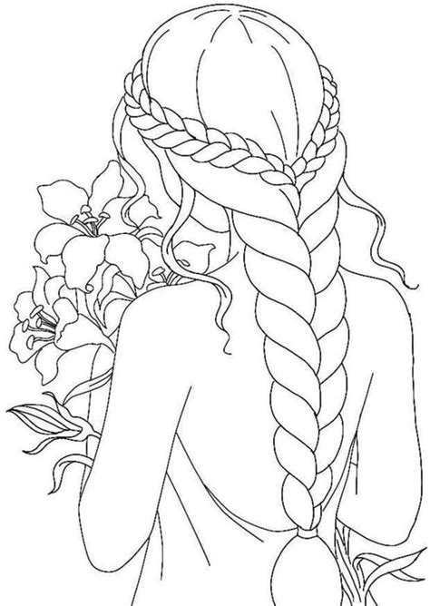 رسومات ورود للتلوين للكبار