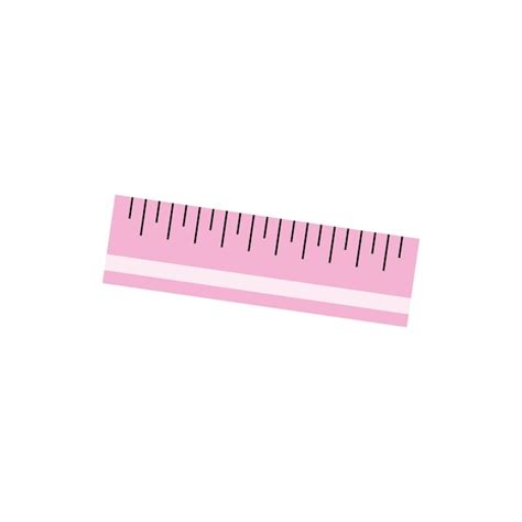 Herramienta De Escala De Medición De Regla Rosa Accesorios Para