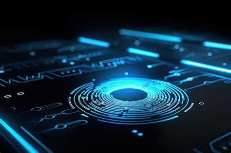 Premium Ai Image Biometric Authentication Technology Using