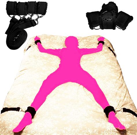 Buy B S1 Bed Restraints For Couple Under King Bed Straps Sex Bondaged