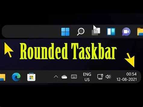 How To Make Rounded Taskbar On Windows 11 10 Mohdshafik