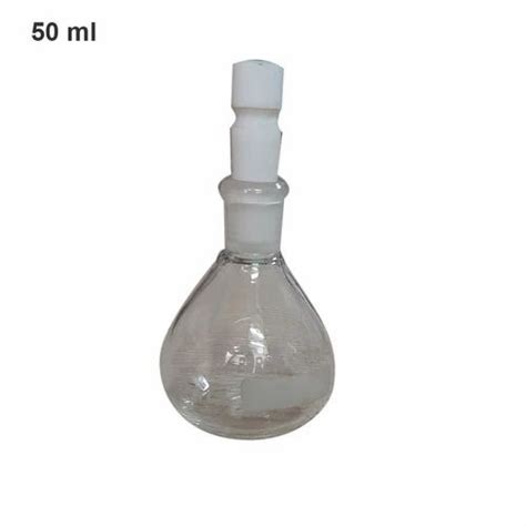 Borosilicate 50ml Specific Gravity Bottle At Rs 370 In New Delhi Id 2854253664830