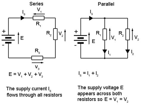 Series And Parallel Circuit Diagrams