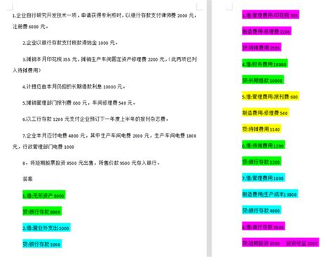 会计分录大全最全做会计分录的方法与步骤 知乎
