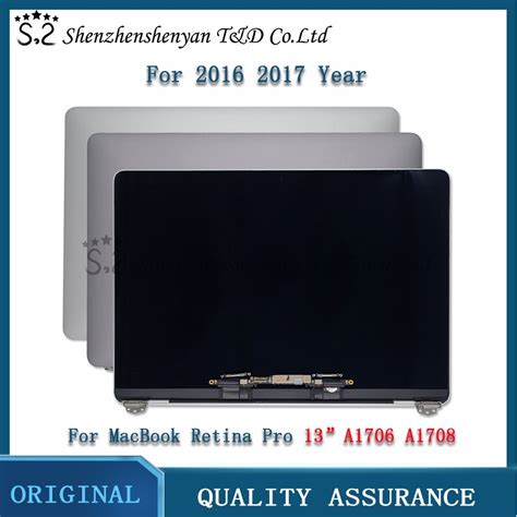 New A1706 A1708 Lcd Assembly Full Display For Macbook Pro Retina 13 A1706 A1708 Screen