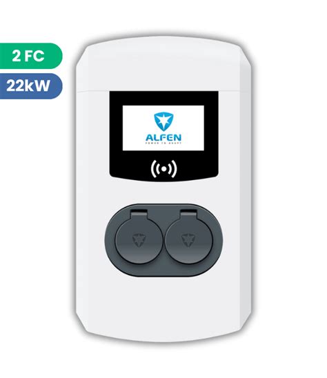 Alfen Eve Double Pro Line Trifásico 22kw Socket T2 Rcb Tipo B 2fc E