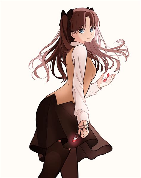 Fatestay Night Unlimited Blade Works Fate Series Thighs Long Hair