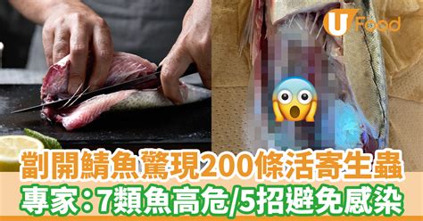劏開鯖魚驚現200條活寄生蟲 專家：7類魚最高危／5招避免感染 U Food