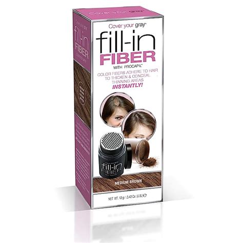 Buy Cover Your Grey Pro Fill In Fibres With Procapil Medium Brown