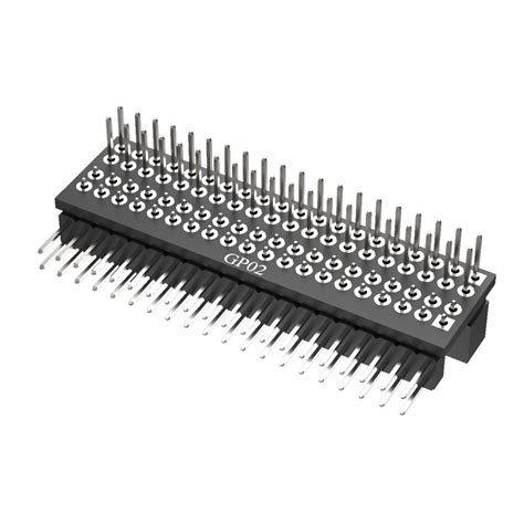 Micro Connectors Raspberry Pi 40 Pin Gpio 1 To 2 Expansion Board Micro Center