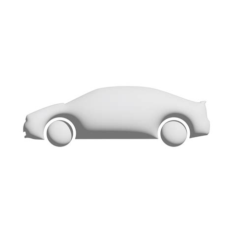 Saloon Car Icon 3d Design For Application And Website Presentation
