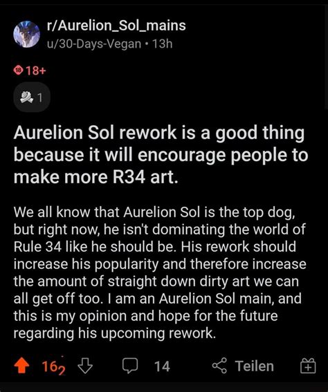 Wy 18 Aurelion Sol Rework Is A Good Thing Because It Will Encourage
