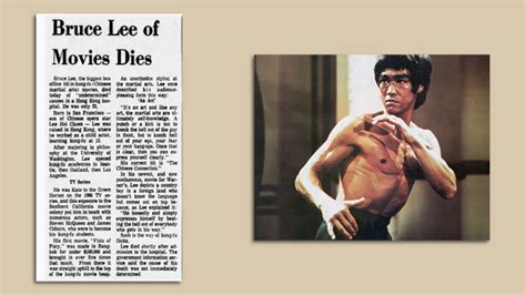 Today In History Bruce Lees Sudden Death Axios Seattle
