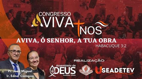 Congresso Aviva Nos Abertura Youtube