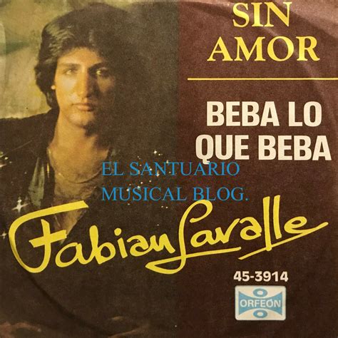 EL SANTUARIO MUSICAL DE JOSE ARMANDO Fabián Lavalle Sin Amor Ep México Pedido EXCLUSIVO